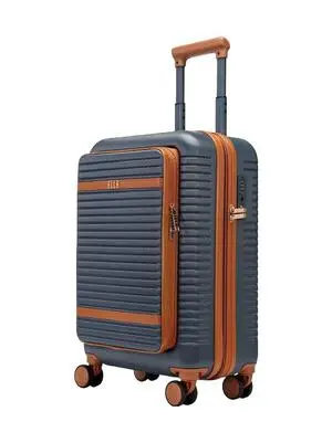 ELLE Escape Expandable Carry-on Suitcase With Laptop Pocket - Navy