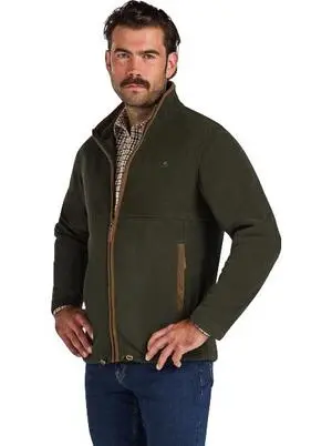 RAGING BULL Fleece Zip-through Jacket - Forest