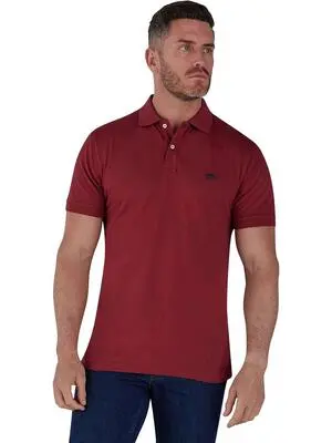 RAGING BULL 100% Cotton Polo Shirt Claret
