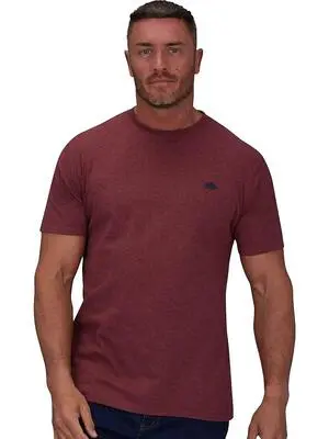 RAGING BULL Cotton Blend T-shirt Claret