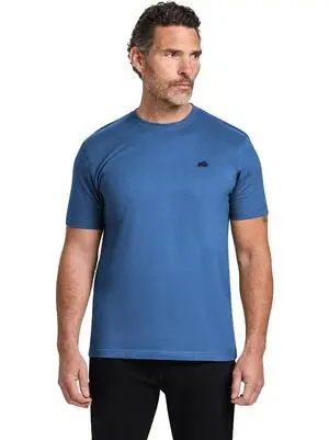 RAGING BULL Cotton Blend T-shirt Denim Blue