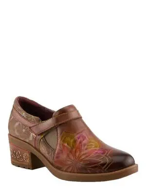 SPRING STEP SHOES Mastella Pump - Brown Multi