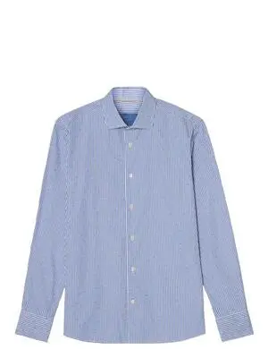 Robert Talbott Reynolds Fil Coupe Shirt - Blue/white