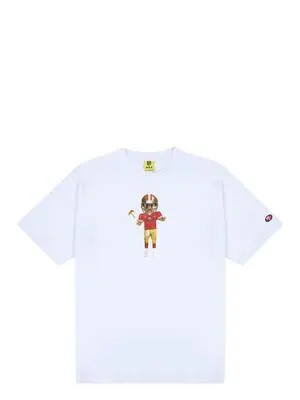 GOLF LE FLEUR Tyler, The Creator Golf Wang X Nfl 49ers Bobblehead Tee Shirt - White