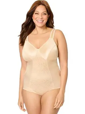 SECRET SOLUTIONS Firm Control Wire-free Bodysuit - Frappe