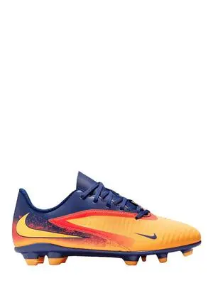 Nike Phantom 6 Low Club Fg Erling Haaland Soccer Shoes - Laser Orange/blue Void/lemon Venom