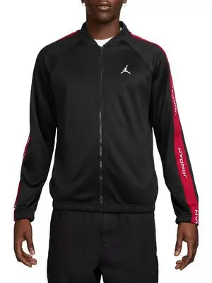 JORDAN Essentials Track Jacket - Black/gym Red/white