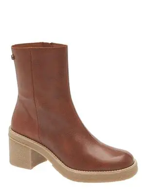 TONI PONS Piani Platform Bootie Camel