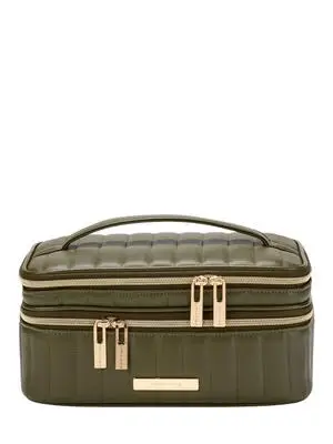 TARTAN + TWINE Train Case With Mirror - One-color