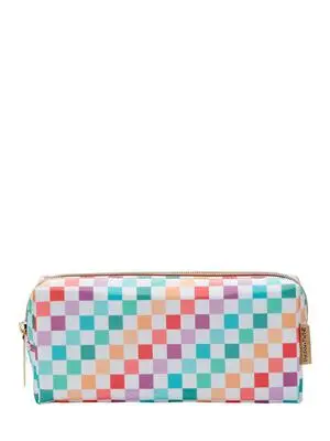 TARTAN + TWINE Checkered Pencil Case - One-color