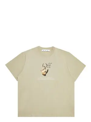 OFF-WHITE Carav Hand Short-Sleeve Over Tee