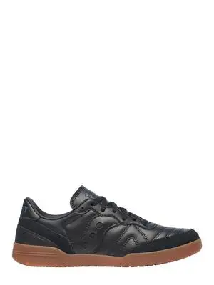Saucony 586i Leather Sneakers - Black