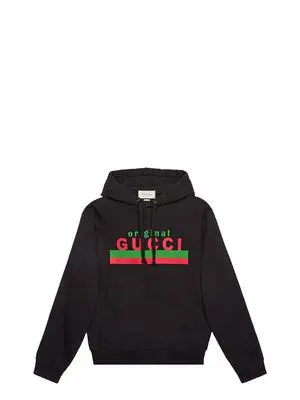 Gucci Printed Sweatshirt - Black