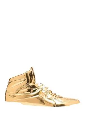 VALENTINO Valentino One Stud Mid High-Top Sneakers