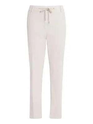 Eleventy Corduroy Straight Trousers - Ivory