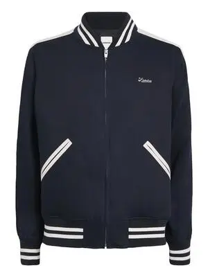 Sandro Varsity Bomber Jacket - Blue