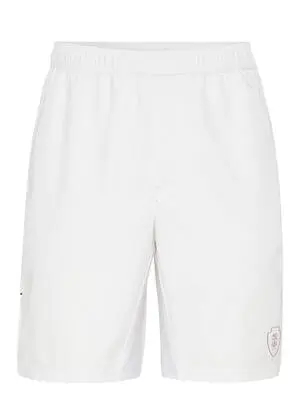 Brunello Cucinelli Logo Bermuda Shorts - White