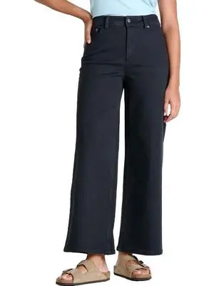 TOAD & CO Balsam Wide Leg Pant - Washed Black