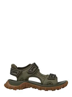 Camper Drift Trail Leather Sandal - Green
