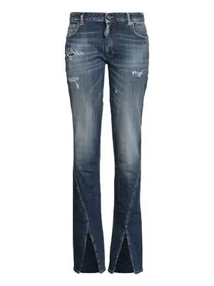Dsquared2 Straight-leg Jeans With Distressed Detail - Blue