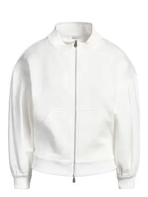 Max Mara Bomber Jacket White