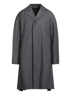 Dior Cotton And Silk Overcoat - Grey