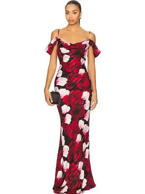 SONYA MODA Rosalie Dress - Red