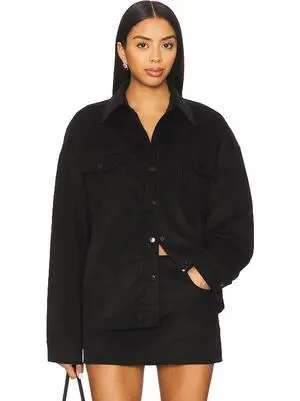 EB DENIM Daniele Shirt Jacket - Black