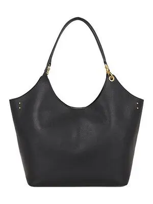 Rebecca Minkoff Pebbled Leather Tote Bag - Black