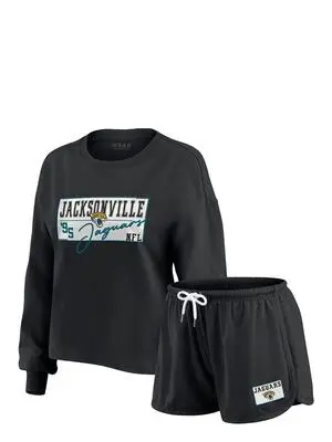 WEAR BY ERIN ANDREWS Jacksonville Jaguars Lounge Set - Black