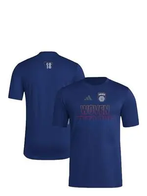 Adidas San Diego Fc 2025 Jersey Hook Aeroready T-shirt At Nordstrom Navy