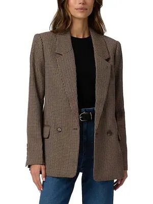 Paige Quentin Blazer - Brown Multi