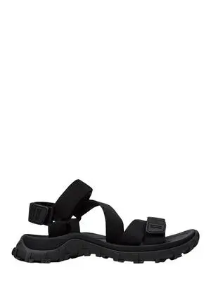 Camper Drift Trail Recycled Pet Sandal - Black