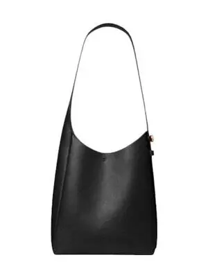 Tory Burch Romy Small Hobo Bag Black