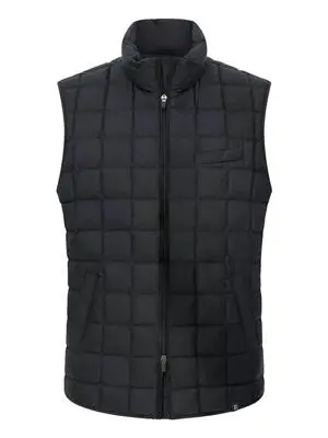 Boggi Milano Quilted Goose-down Gilet - Blue