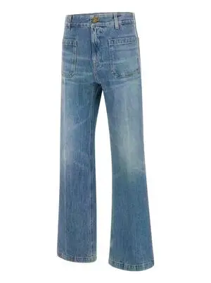 Seafarer Four-pocket Flare Jeans - Blue