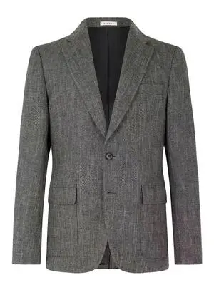 FURSAC Herringbone Blazer - Grey