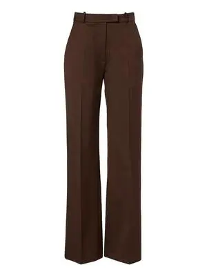 THE FRANKIE SHOP The Frankie Shop Lenora Straight Leg Pants Brown