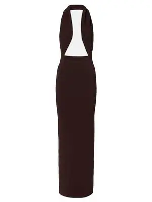 Christopher Esber Jersey Maxi Dress - Brown