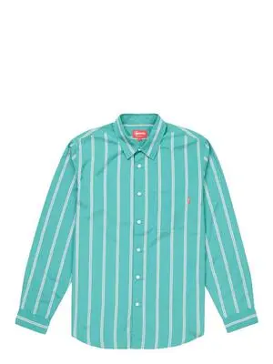 Supreme Stripe Shirt Teal
