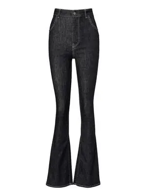Acne Studios High-rise Flared Jeans - Black