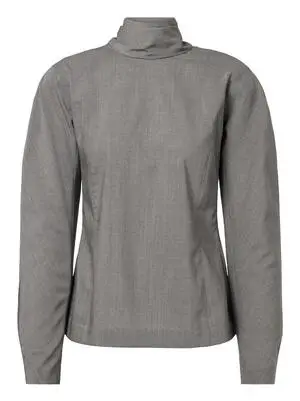 Jacquemus Wool Blouse - Grey