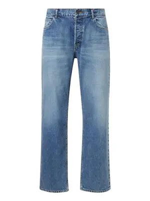 THE ROW Ross Straight Jeans - Blue