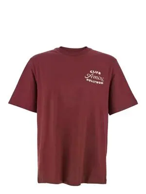 Amiri Lettering T-shirt - Red