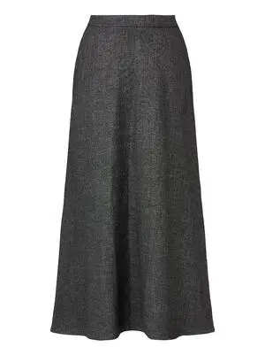 Vince Jaspe Midi Skirt - Grey