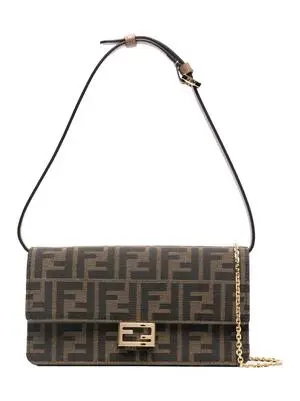 Fendi Wallet On Chain - Brown