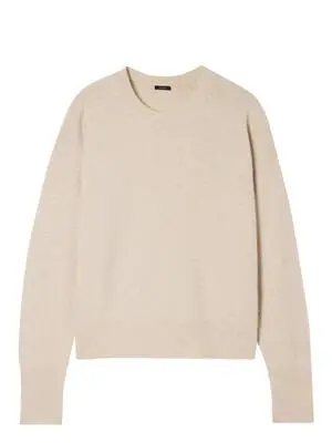 JOSEPH Brushed Cashmere-blend Sweater - Neutrals