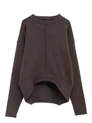 Rick Owens Concordians Round-neck Sweater - Brown