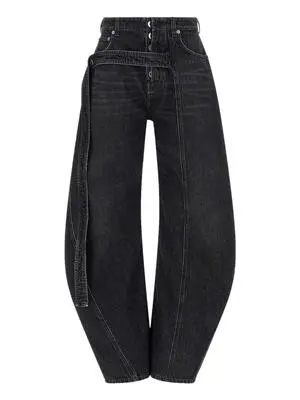 JEAN PAUL GAULTIER Denim Strap Jeans