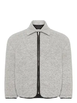 JW Anderson Contrast Trim Casual Jacket - Grey